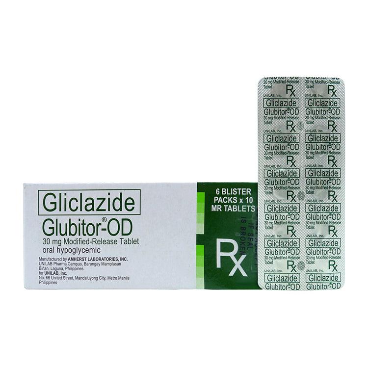 Glubitor OD (Gliclazide) 30mg Modified Release Tablet | Shield ...